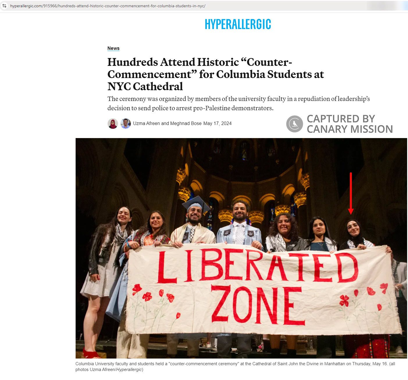 Rahmah Badran - Canary Mission