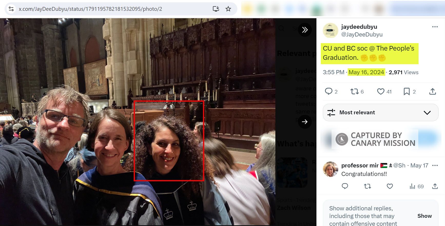 Randa Serhan - Canary Mission