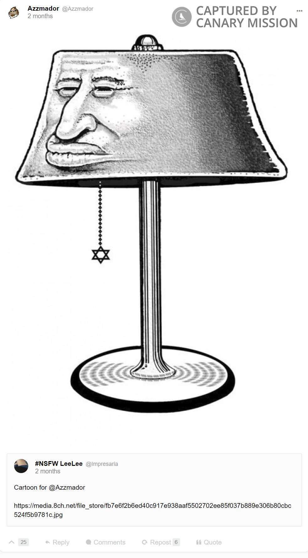 Robert Warren Ray - Canary Mission