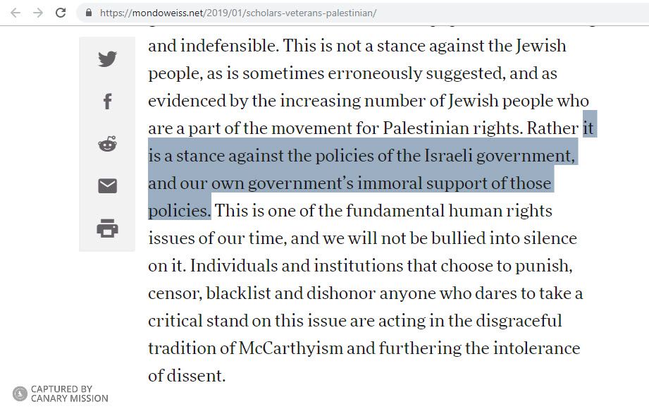 Roderick Ferguson - Canary Mission