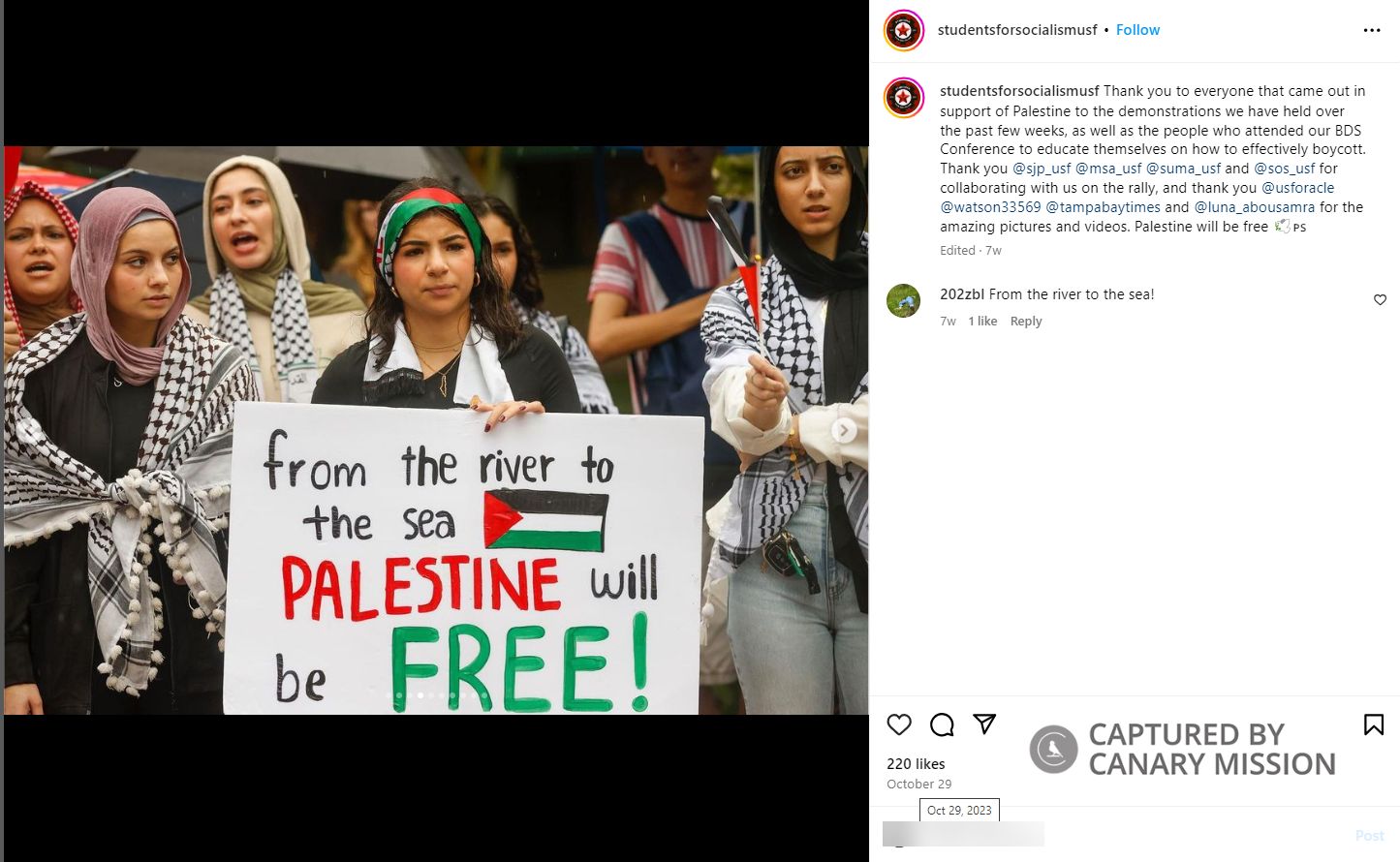 Sadeel Hijaz - Canary Mission