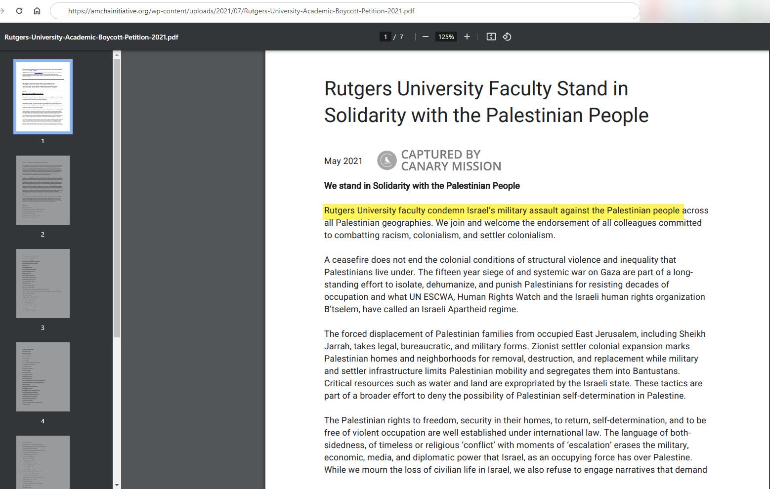 Sahar Aziz - Canary Mission