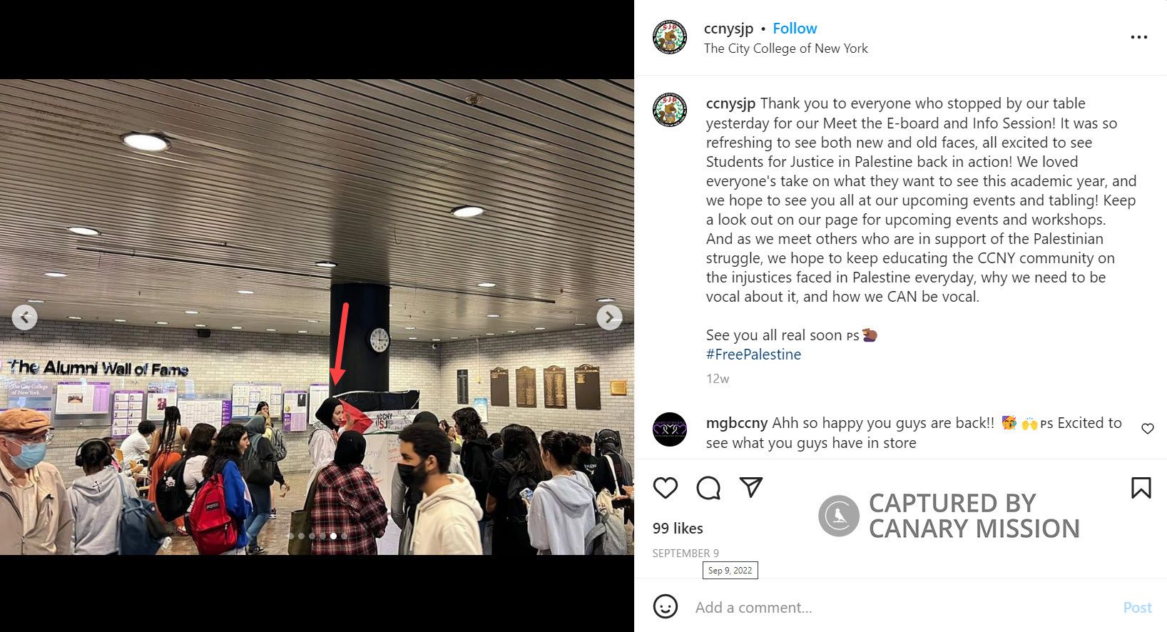 Saileen Ahmad - Canary Mission