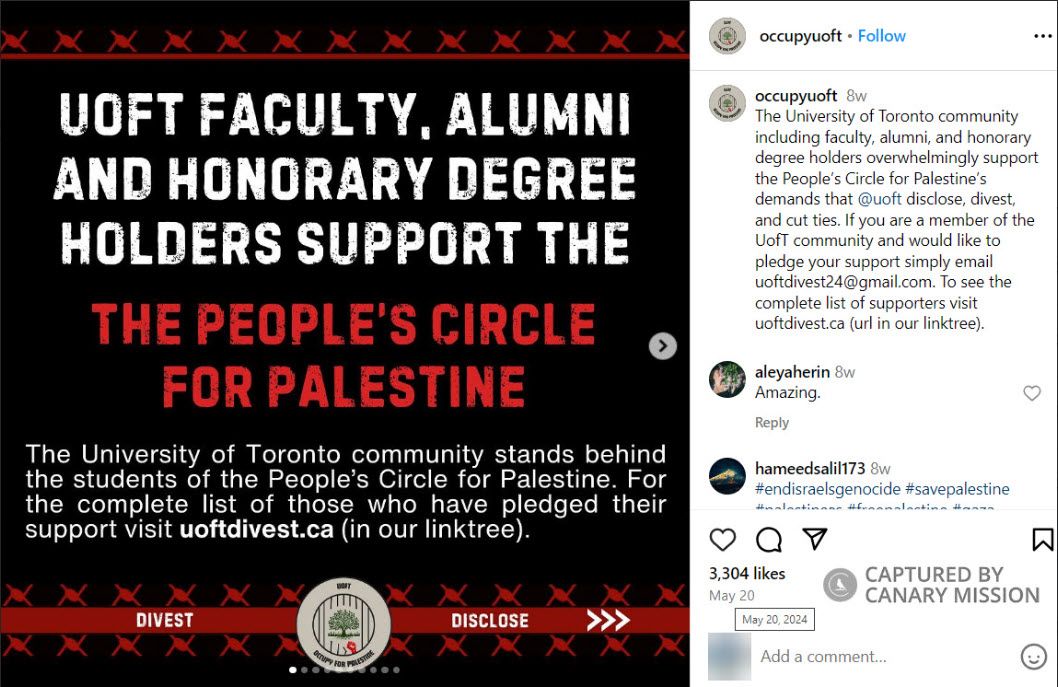 Sara Carpenter - Canary Mission