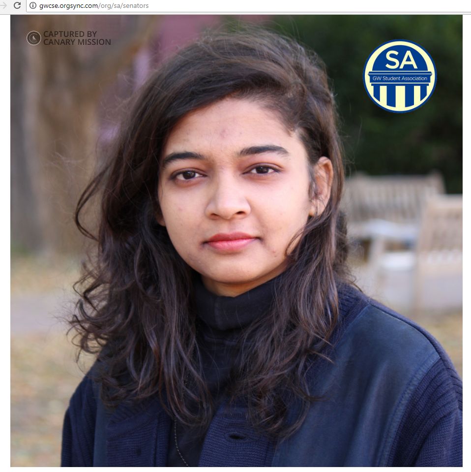 Shaheera Jalil Albasit - Canary Mission