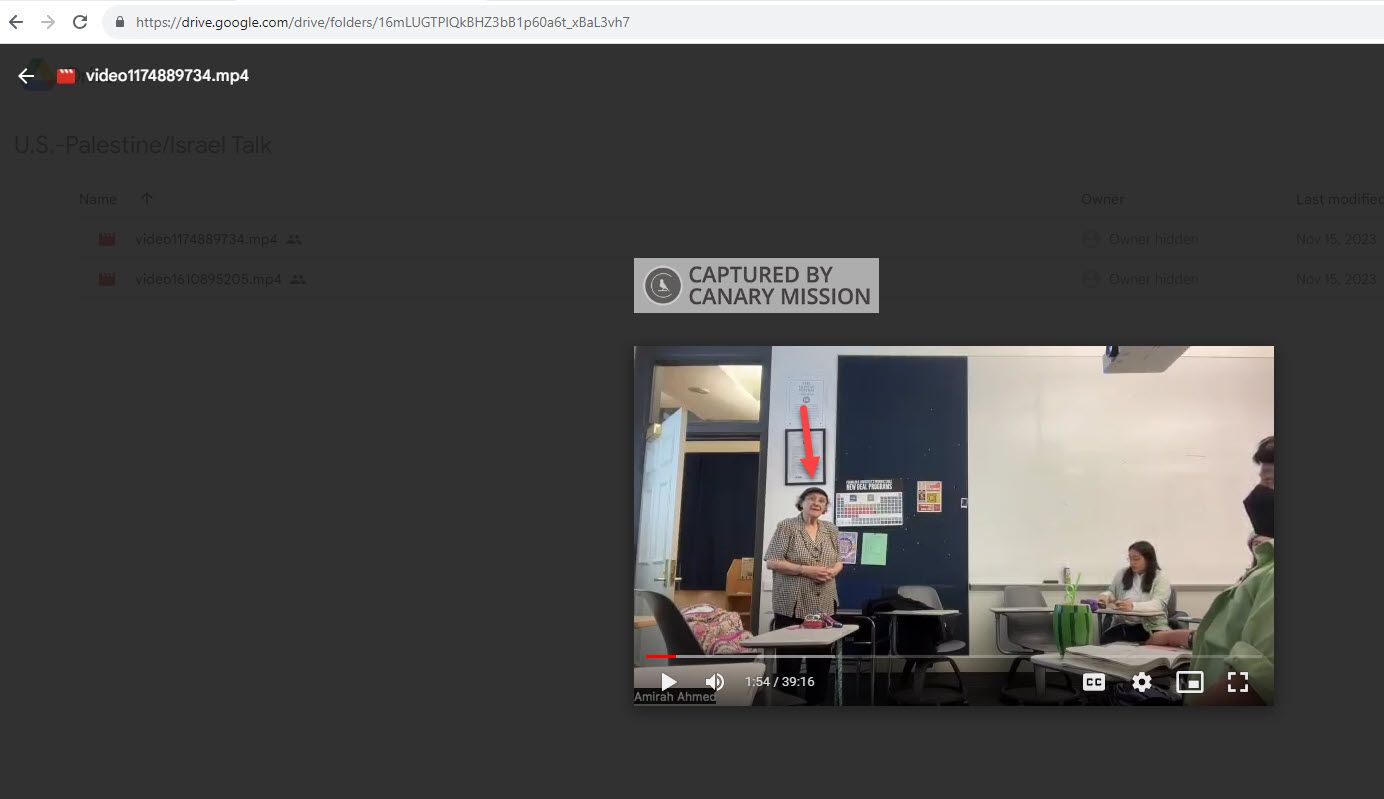 Siham Alfred - Canary Mission