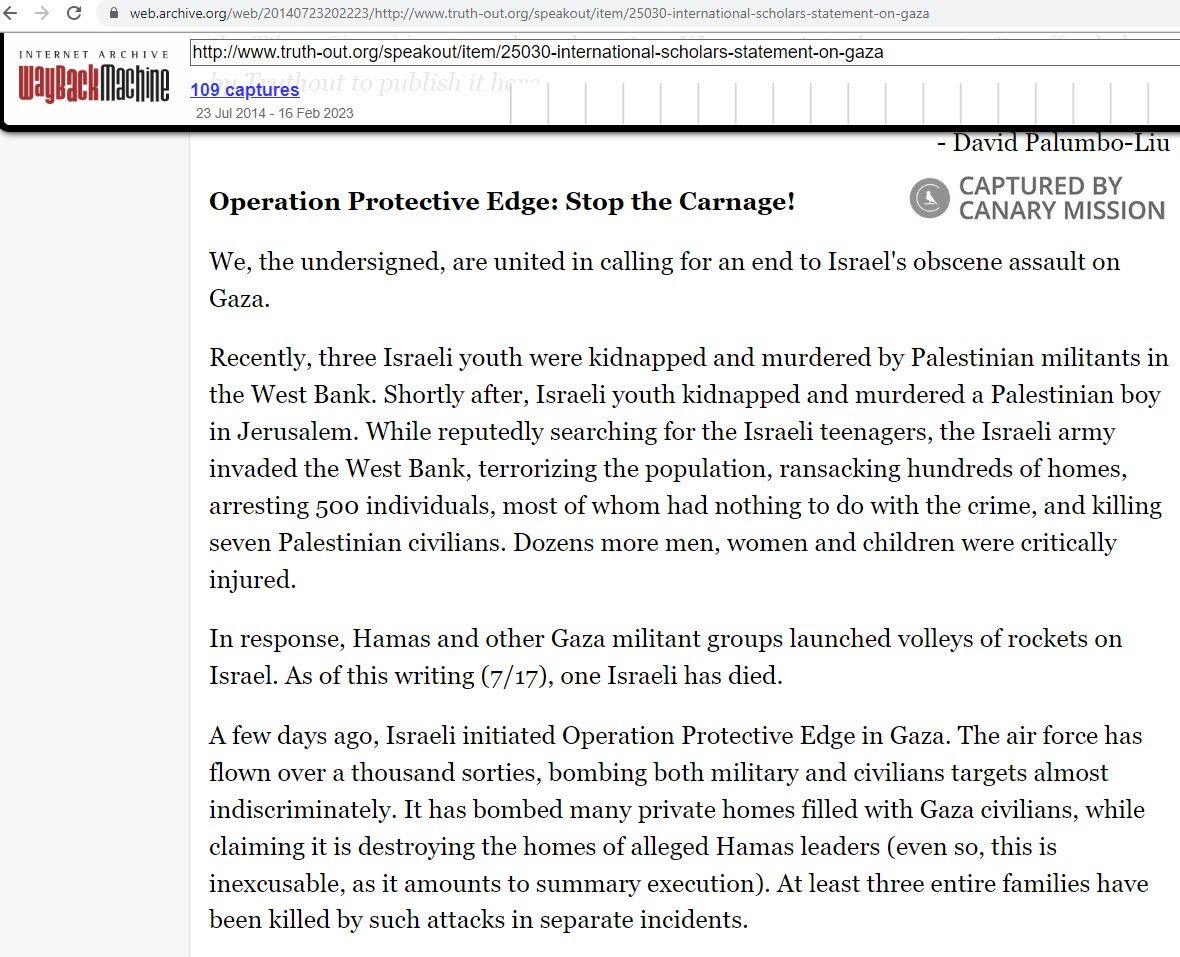 Stephen Sheehi - Canary Mission