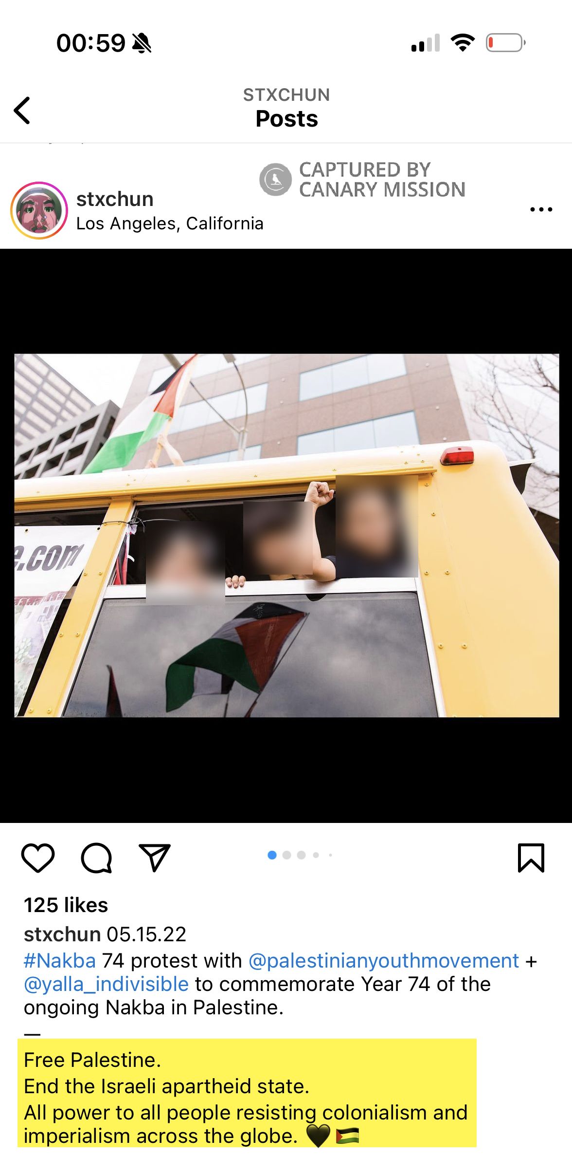 Steven Chun - Canary Mission