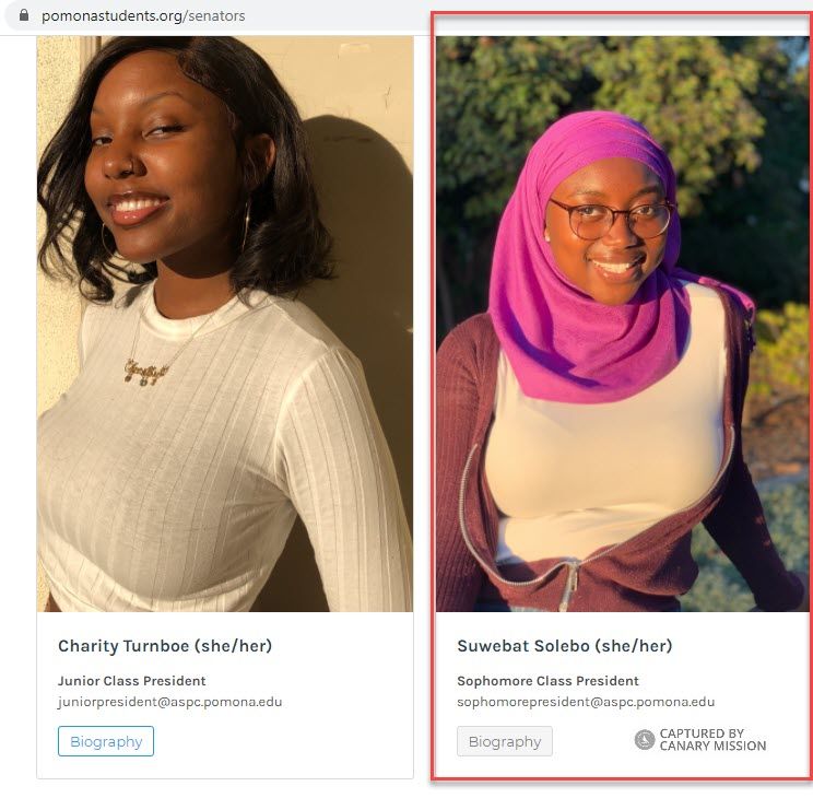 Suwebat Solebo - Canary Mission