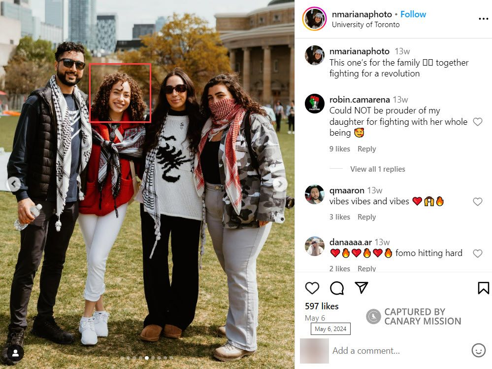 Tala Al-Ramahi - Canary Mission