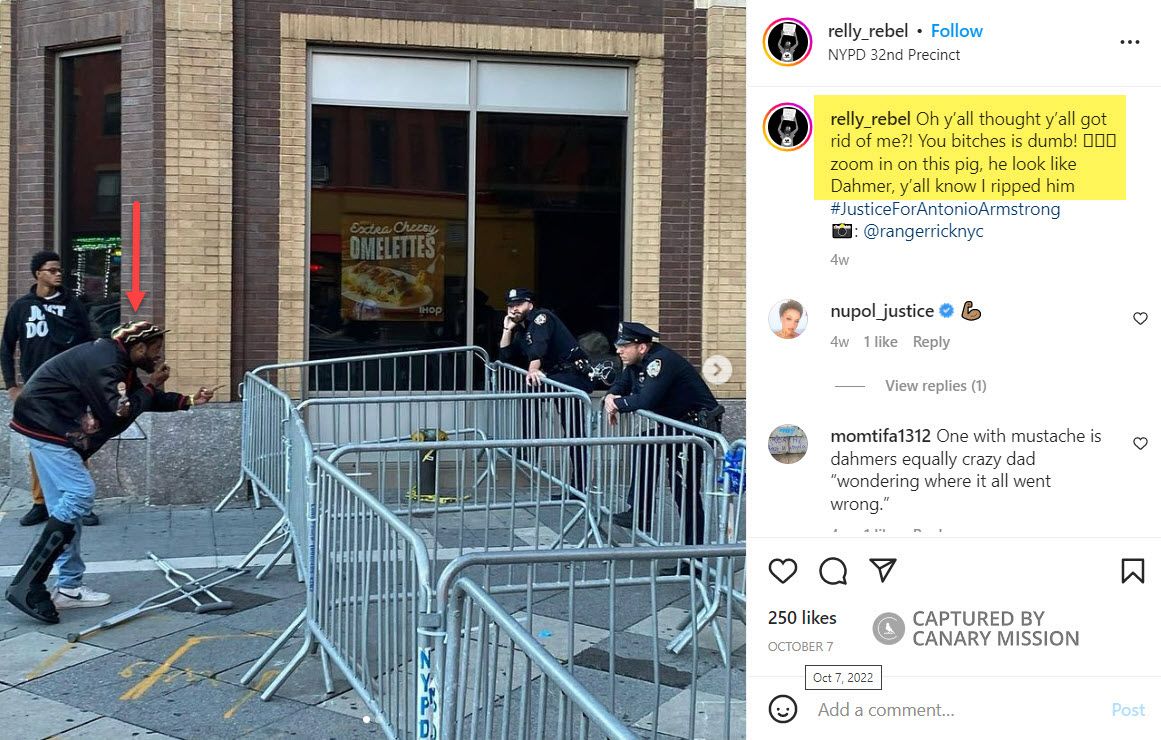 Terrell Harper - Canary Mission