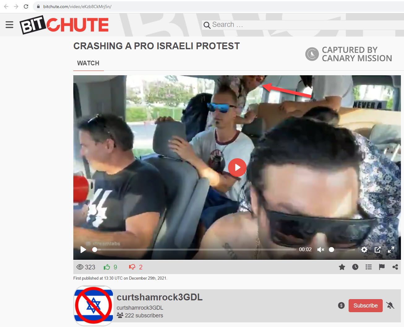 Vincent Bertinelli - Canary Mission