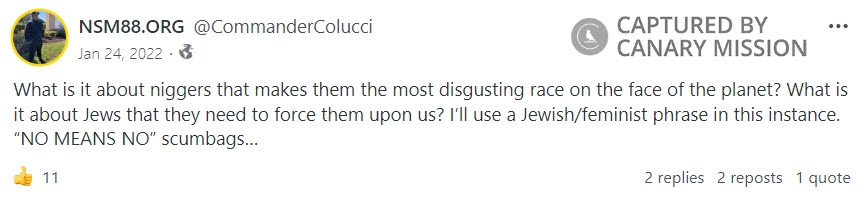 Burt Colucci - Canary Mission