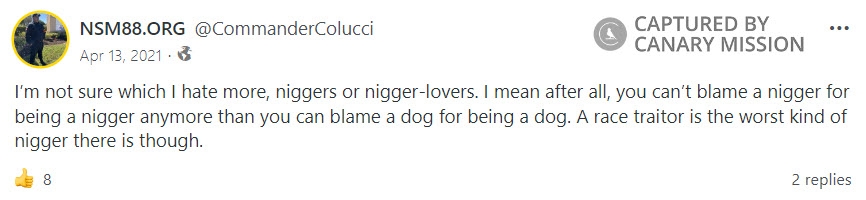 Burt Colucci - Canary Mission