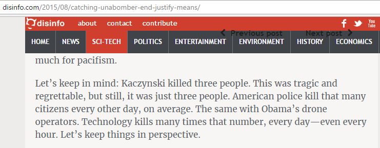 David Skrbina - Canary Mission