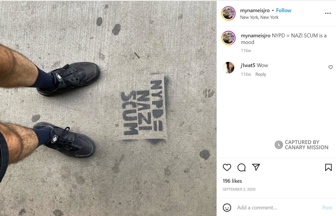 Jason Rosenberg - Canary Mission