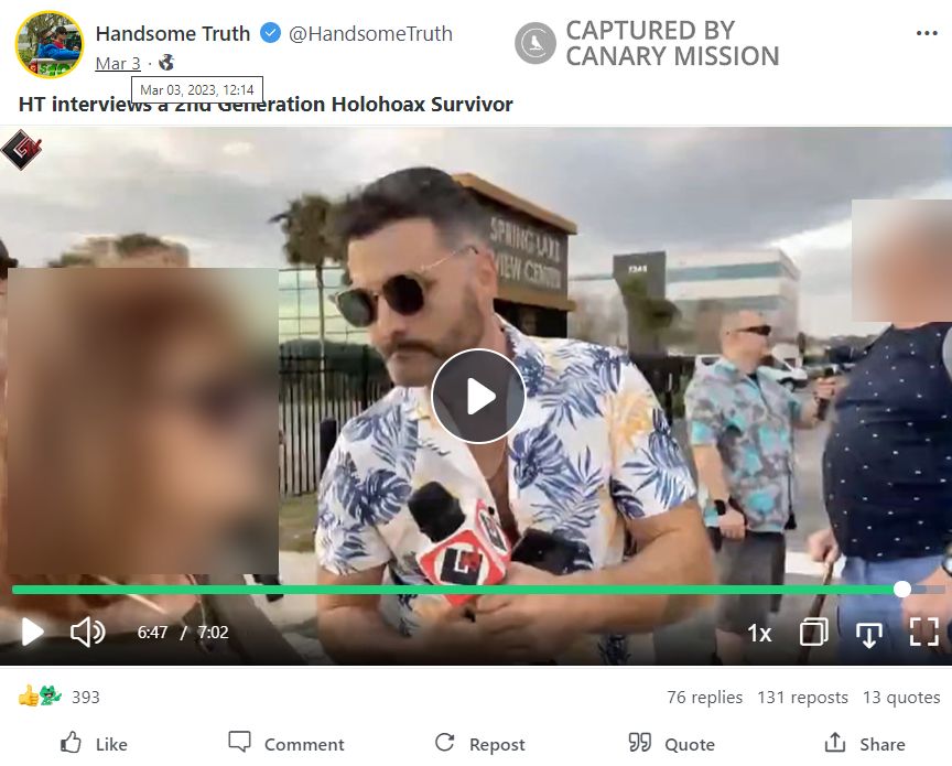 Jon Minadeo - Canary Mission