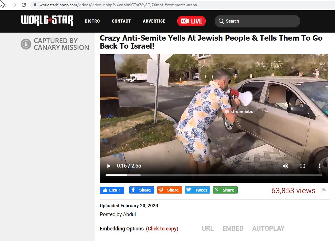 Jon Minadeo - Canary Mission