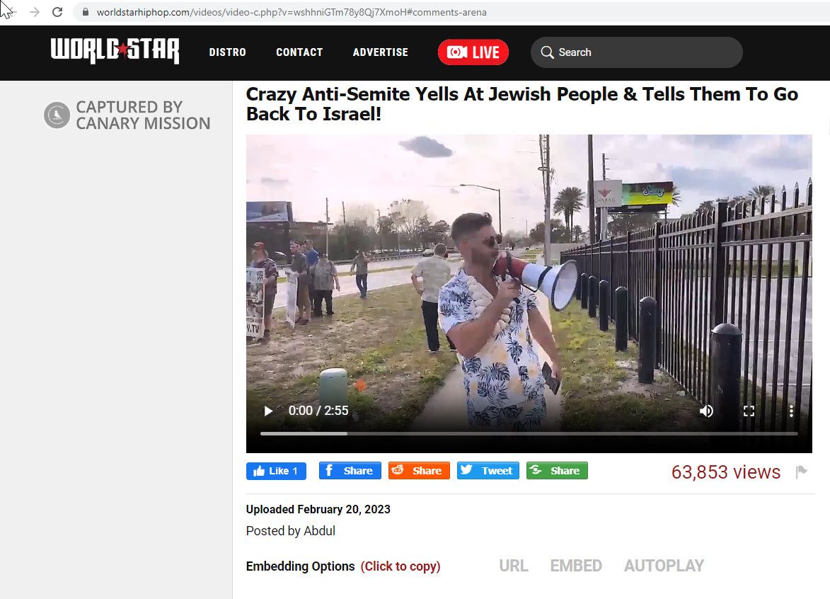 Jon Minadeo - Canary Mission