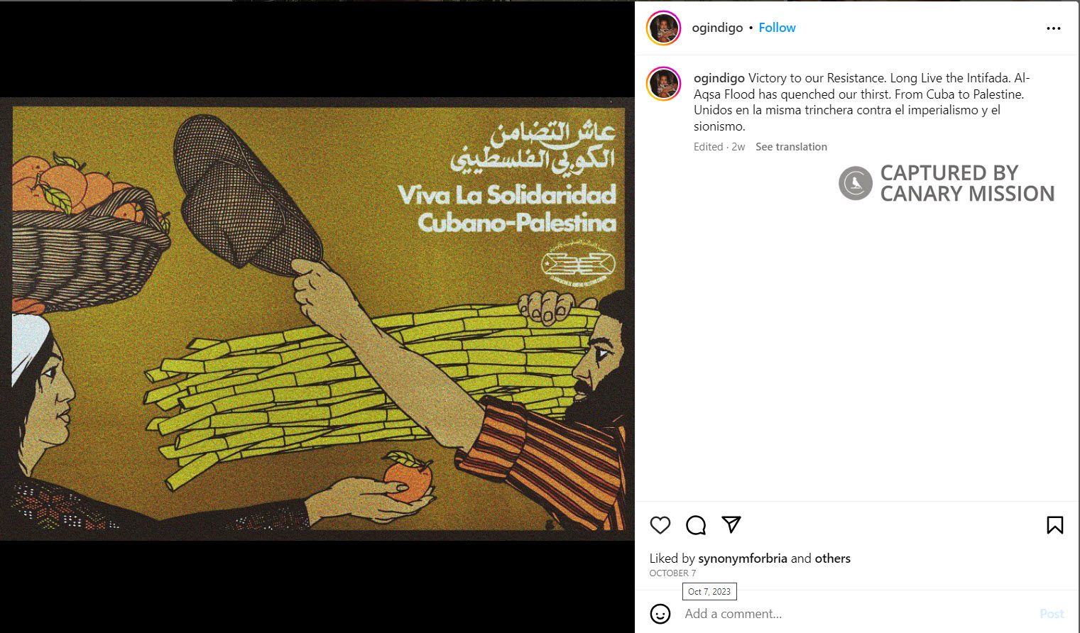 Jordan Vaughan - Canary Mission