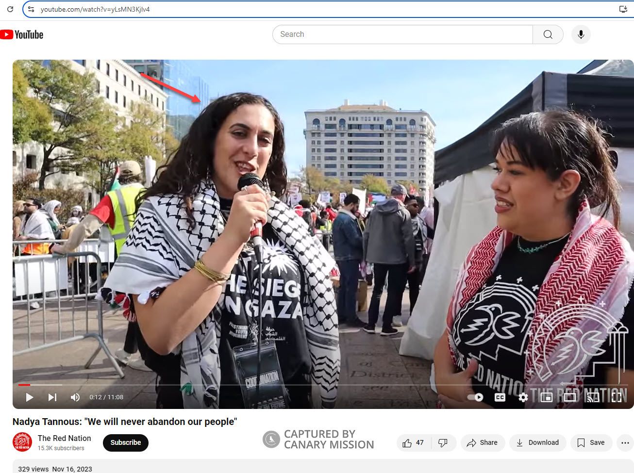 Nadya Tannous - Canary Mission