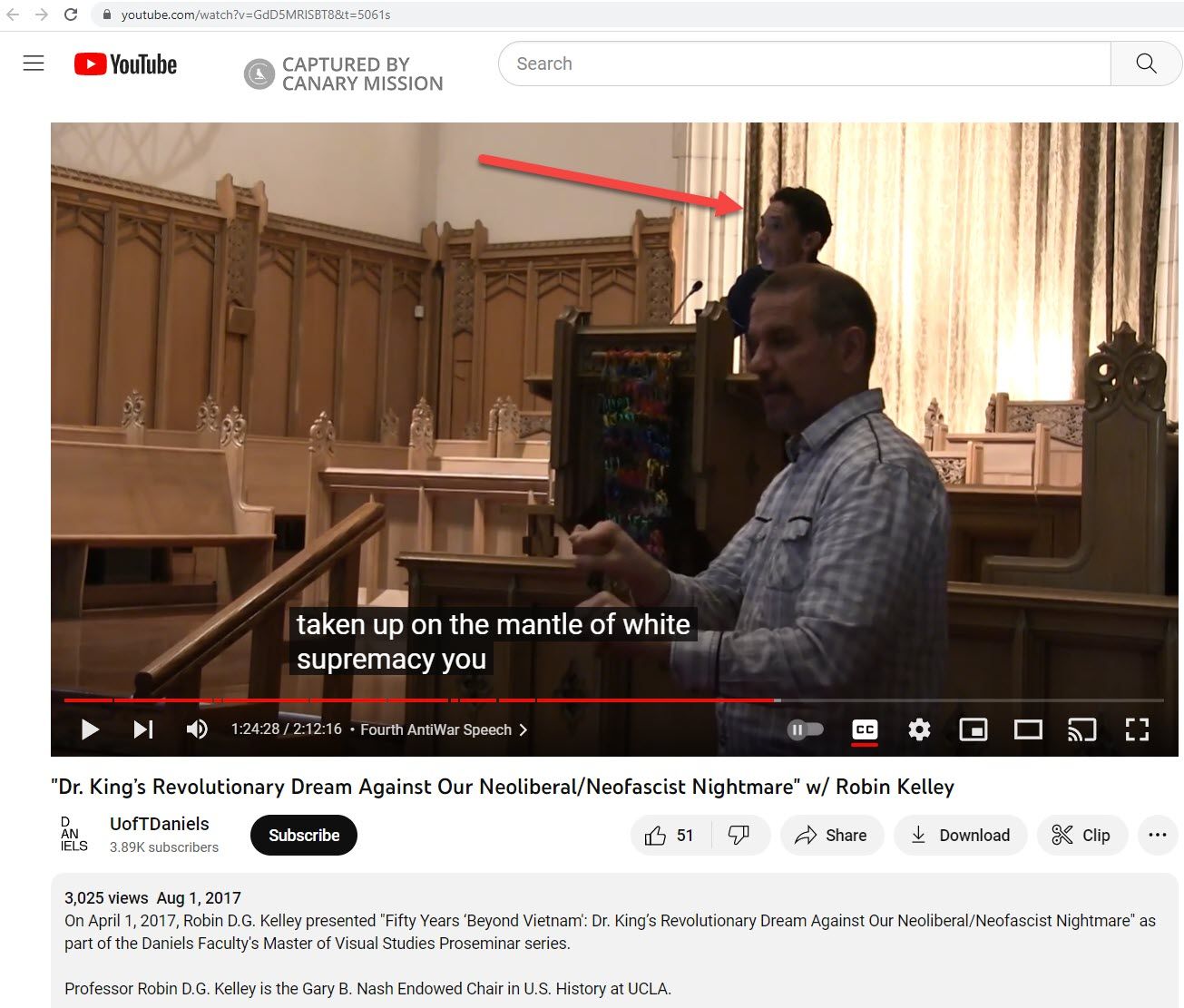 Robin D.G. Kelley - Canary Mission