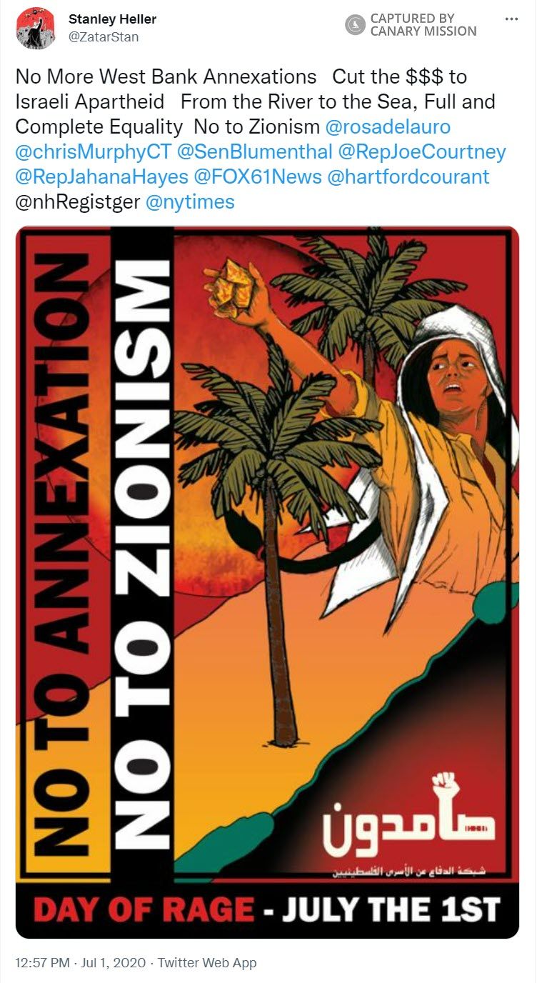 Stanley Heller - Canary Mission