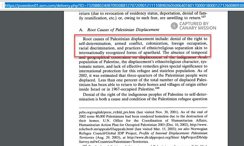 Susan Akram - Canary Mission