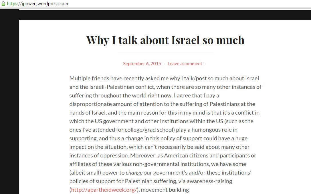 Jeffrey Jacobs - Canary Mission